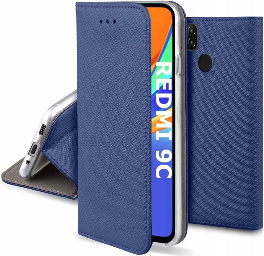 Etui do Xiaomi Redmi 9C Smart Magnet Case + Szkło - Etui na telefon ...