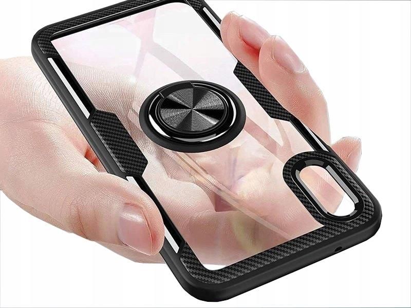 Etui Do Xiaomi Redmi 9A Clear Ring Case + Szkło - Etui na telefon, ceny ...