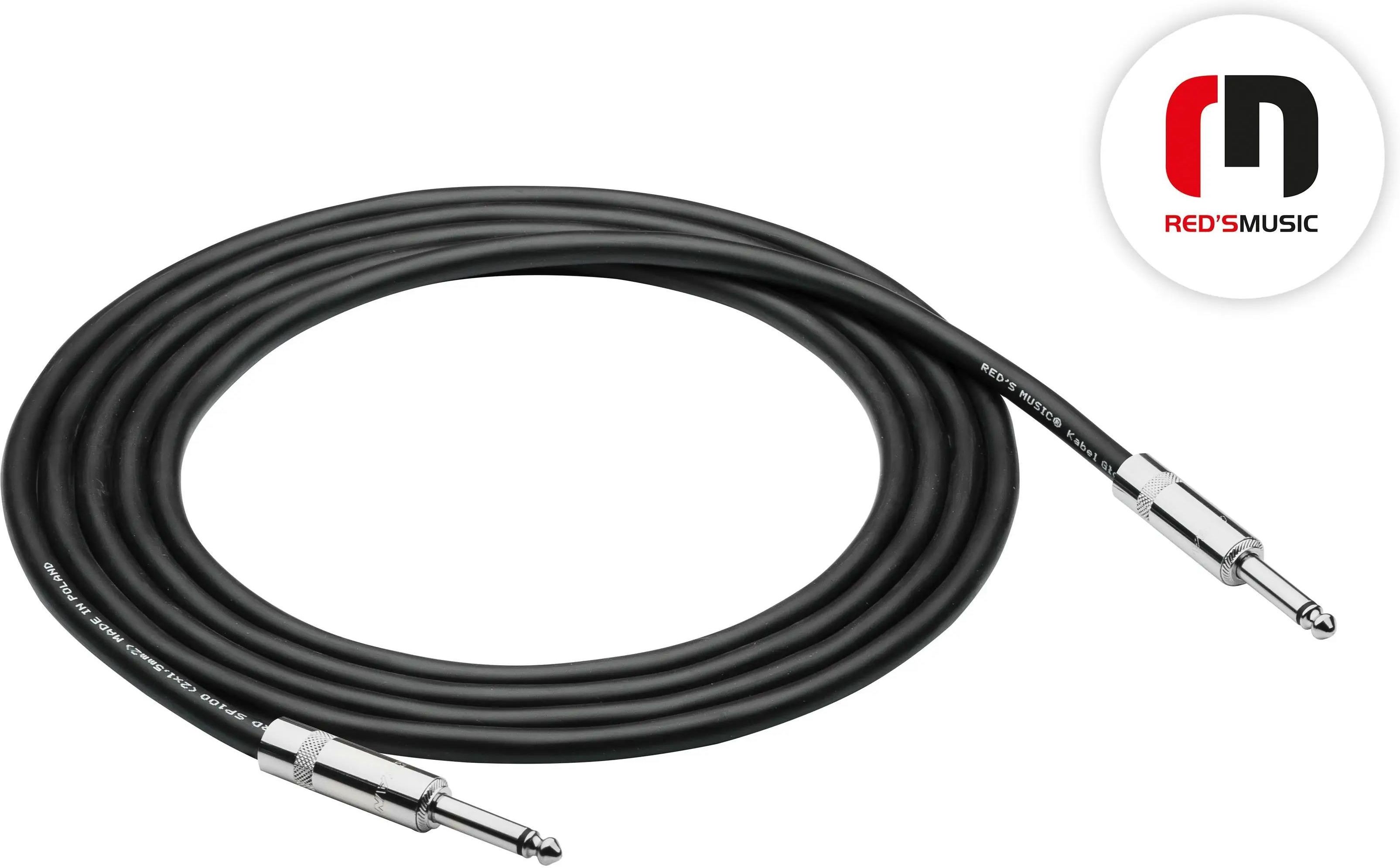 Red's Music SPN11 15.0m STANDARD REAN/NEUTRIK , Kabel głośnikowy Jack ...