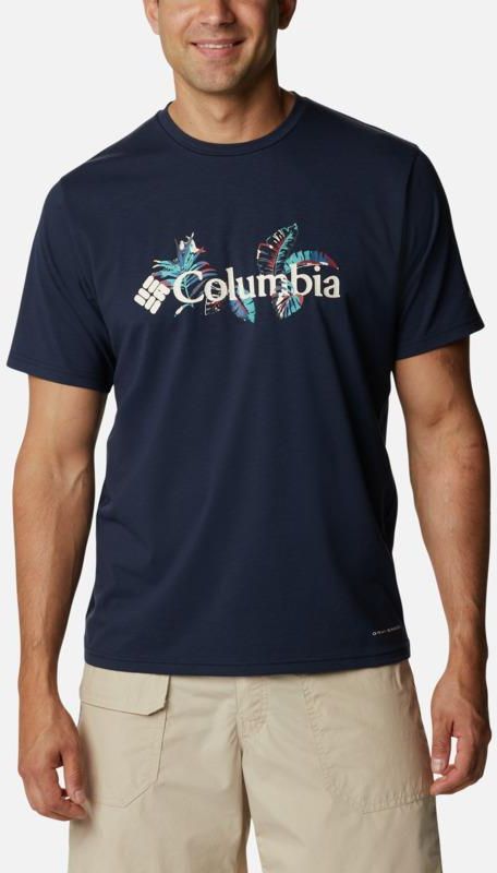 Columbia Koszulka Męska Men'S Sun Trek Short Sleeve Graphic Tee Collegiate Navy - Ceny i opinie ...