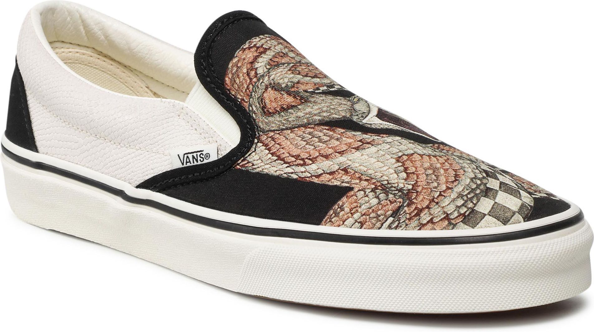 Tenisówki VANS - Classic Slip-On VN000XG8B021 (Desert) Snake/Black ...