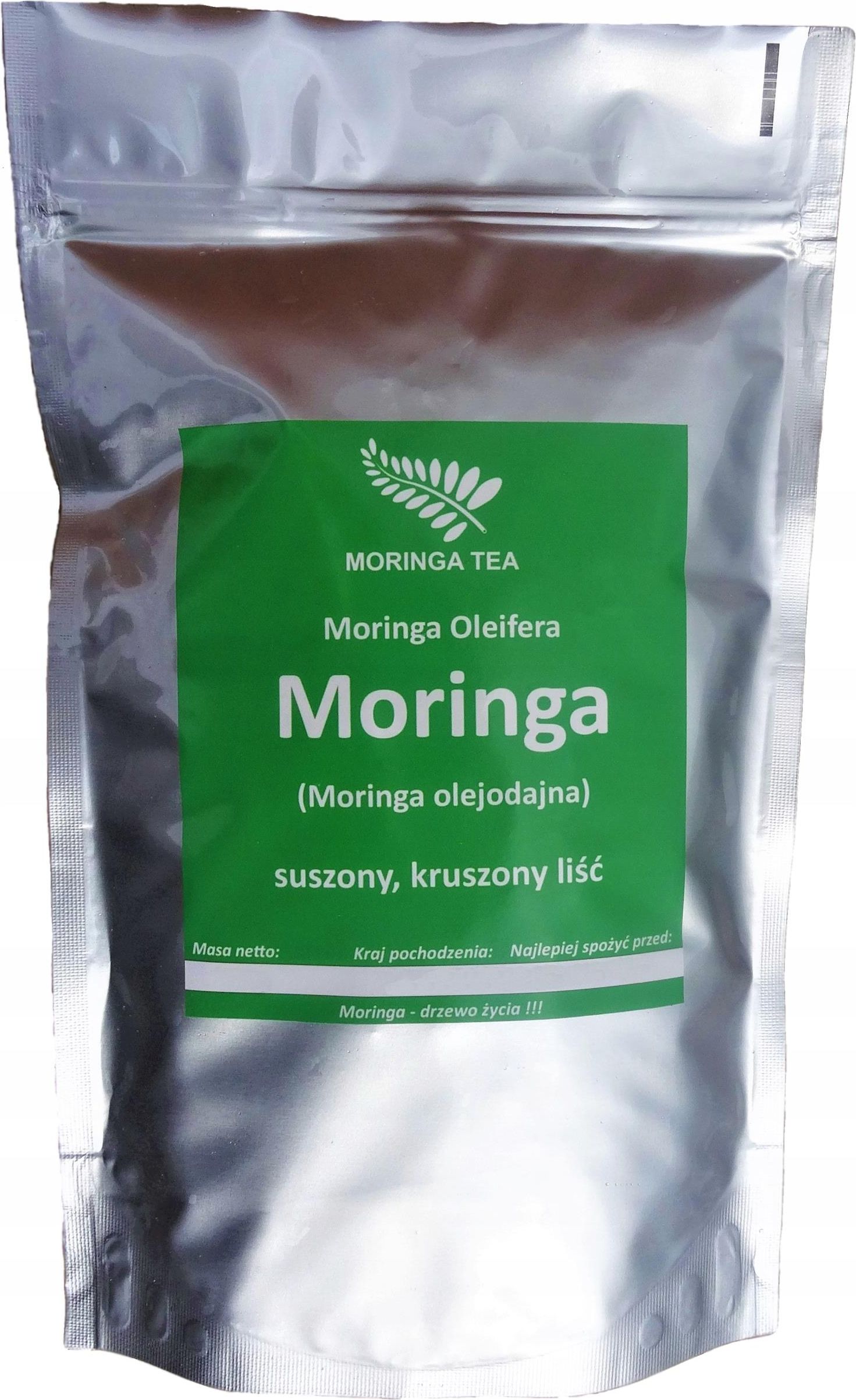 Moringa Liść Olejodajna herbata 250g - Opinie i ceny na Ceneo.pl