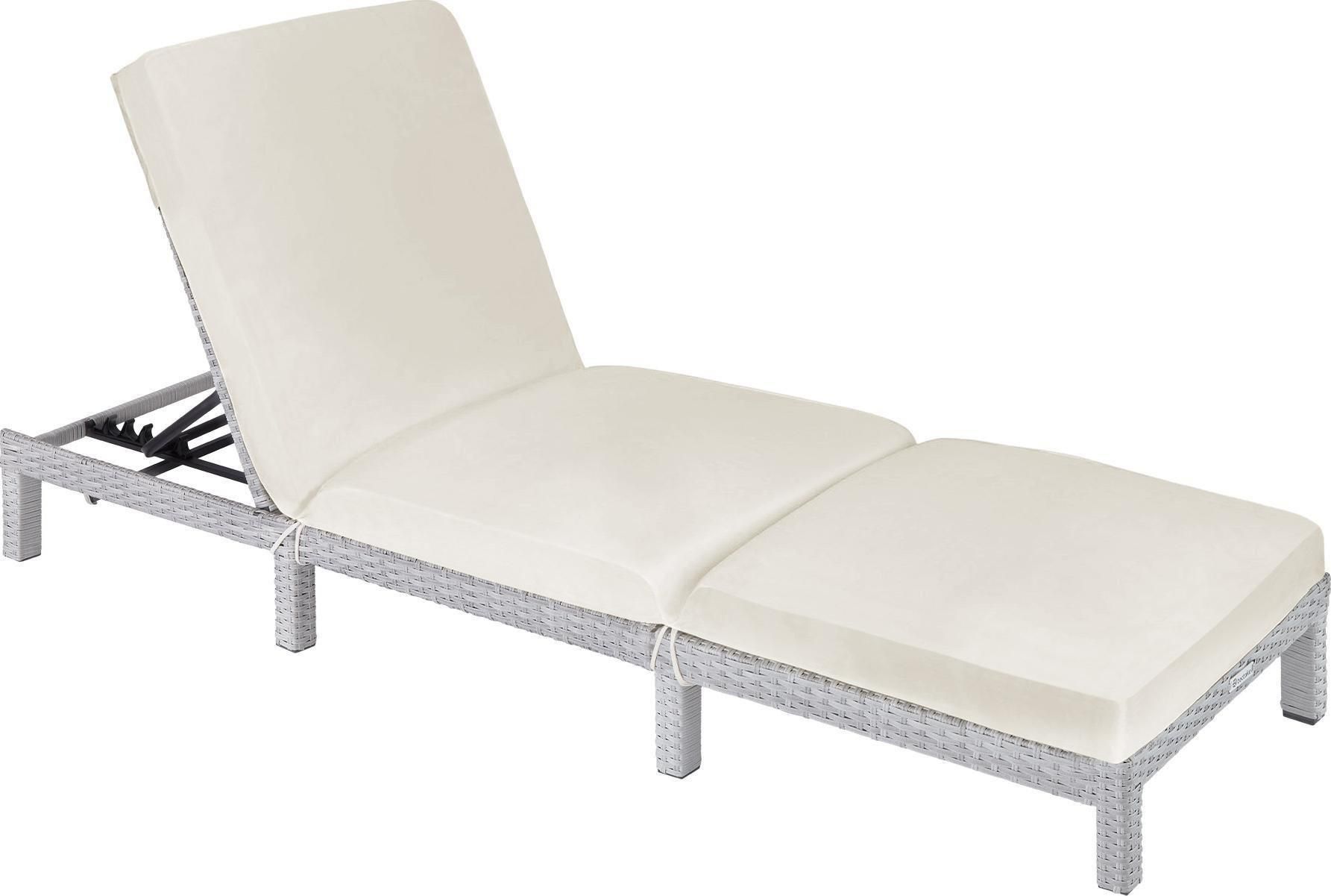 Tectake Leżak Ogrodowy Polirattan Sofia - Jasnoszary - Ceny i opinie ...