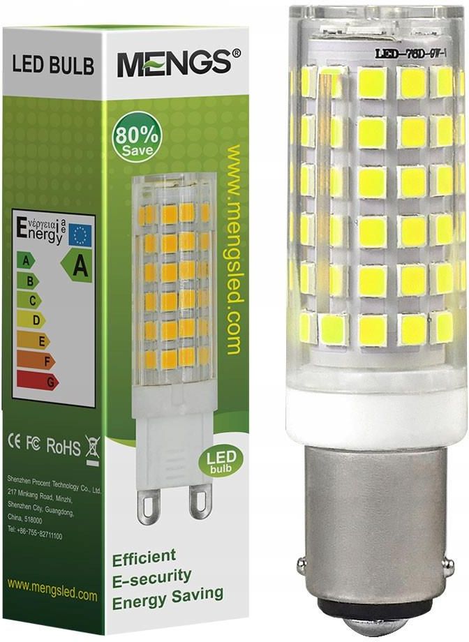 Daskoo Żarówka Led B15D 10W=80W biały zimny Mengs (1101E002002 ...