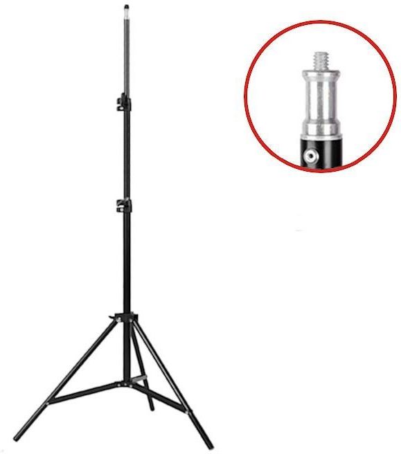 Mitoya Statyw Studyjny Oświetleniowy 160Cm / Głowica 16Mm Gwint 1/4 ...