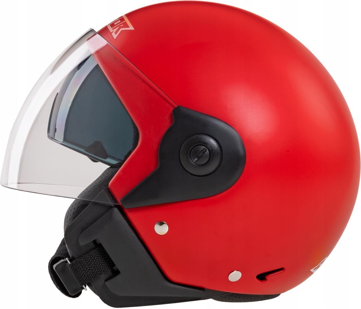 Kask motocyklowy Jst KASK MOTOCYKLOWY OTWARTY NA MOTOR SKUTER VT XL ...