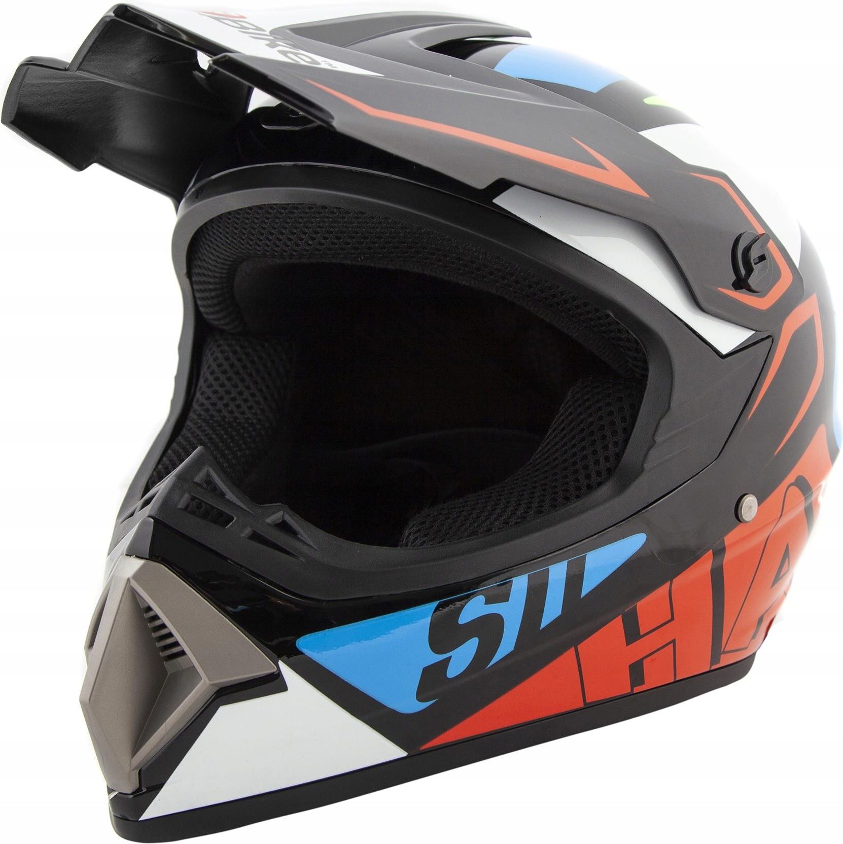 Kask motocyklowy City-Bike KASK CROSSOWY LEKKI NA ENDURO QUAD ATV CROSS ...