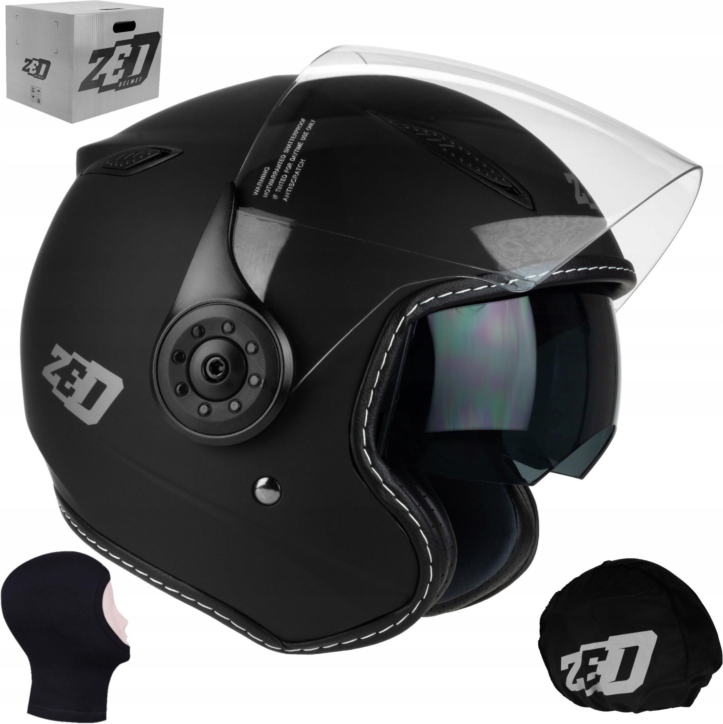 Kask motocyklowy Zed C5 Chopper Blenda Słoneczna - Opinie i ceny na ...