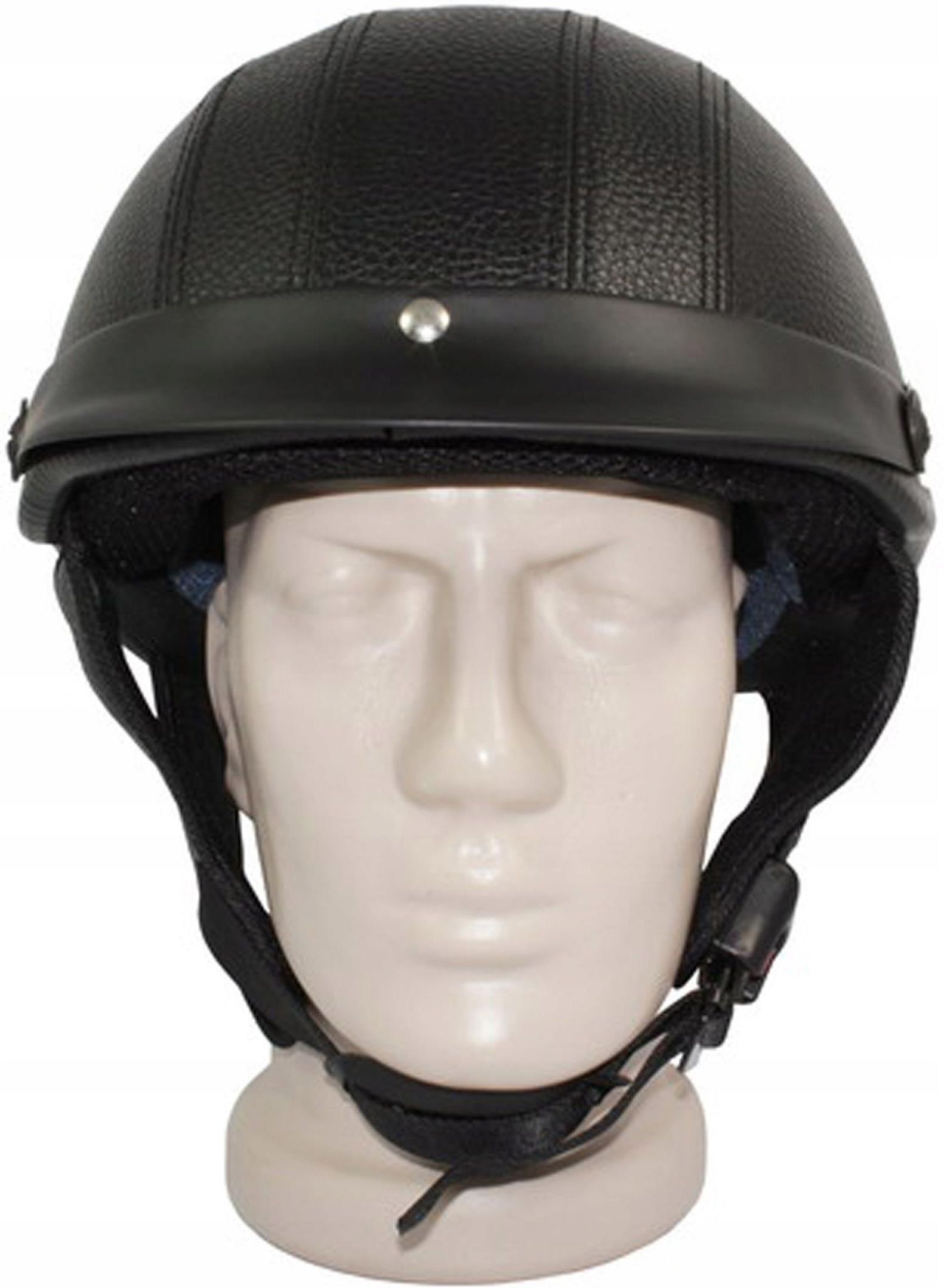 Kask motocyklowy Awina ROMET WSK JAWA MZ SIMSON KASK OTWARTY ORZECH L ...