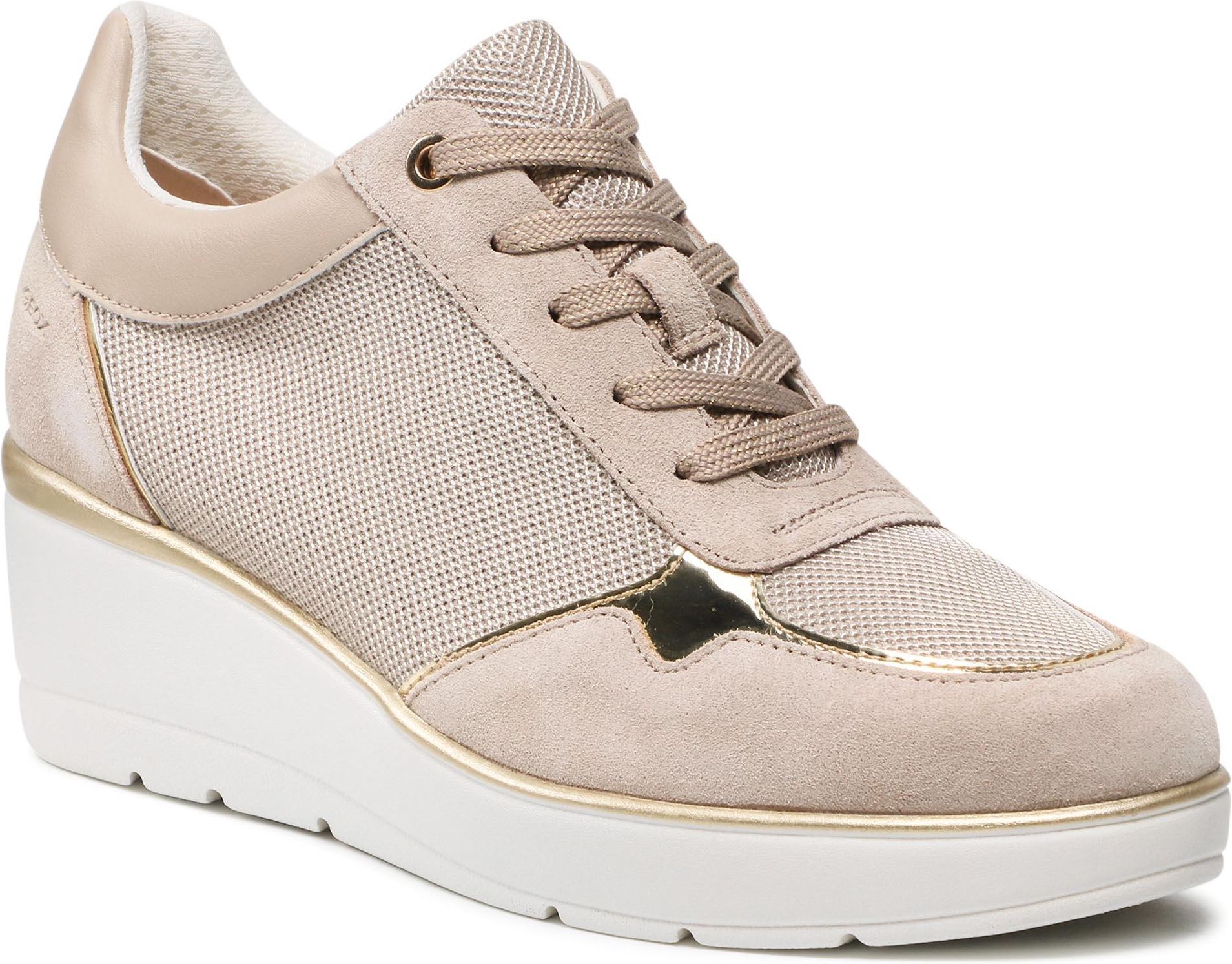 Sneakersy GEOX - D Ilde A D25RAA 01422 CH65A Lt Taupe/Beige - Ceny i ...