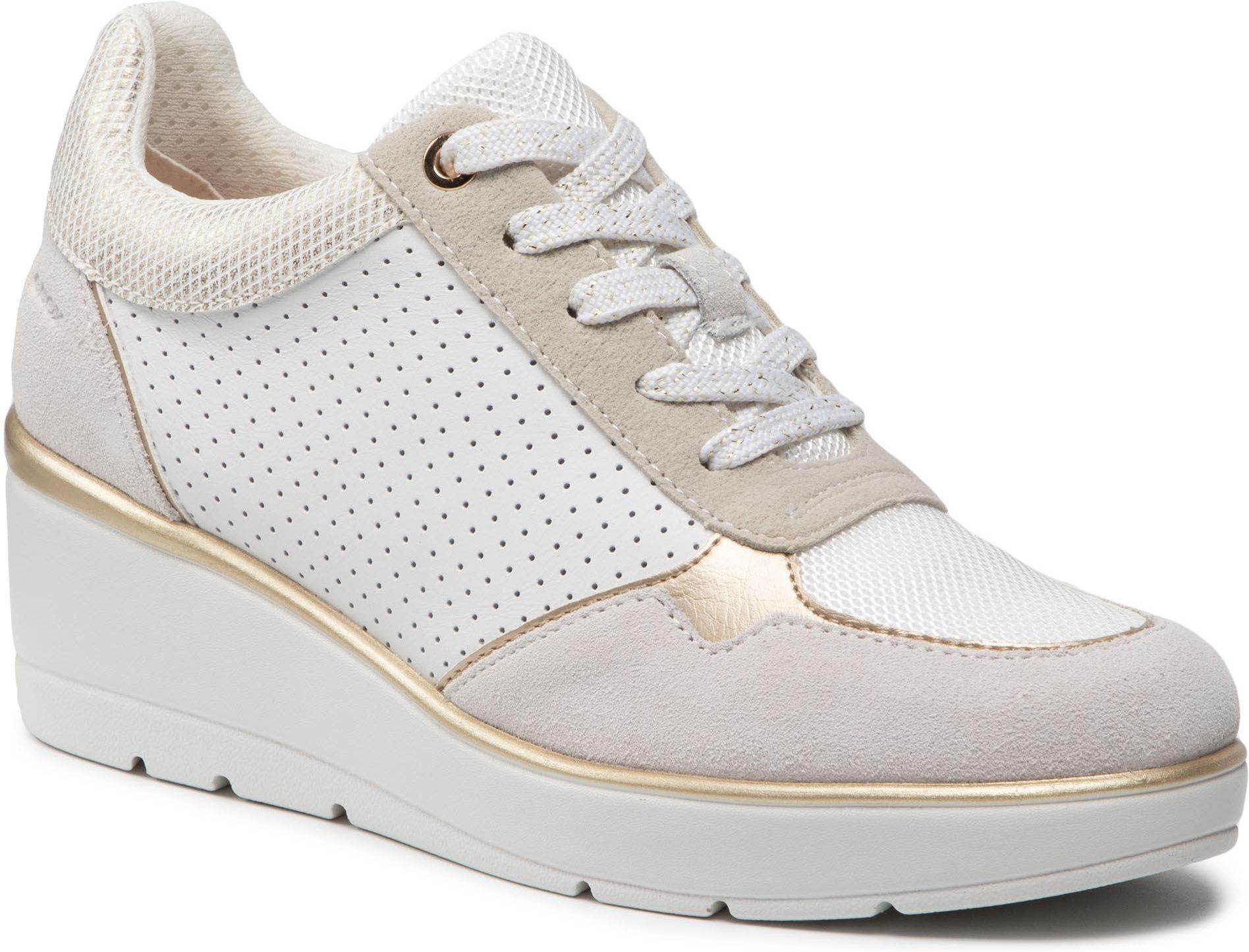 Sneakersy GEOX - D Ilde A D25RAA 08522 C1352 White/Off White - Ceny i ...