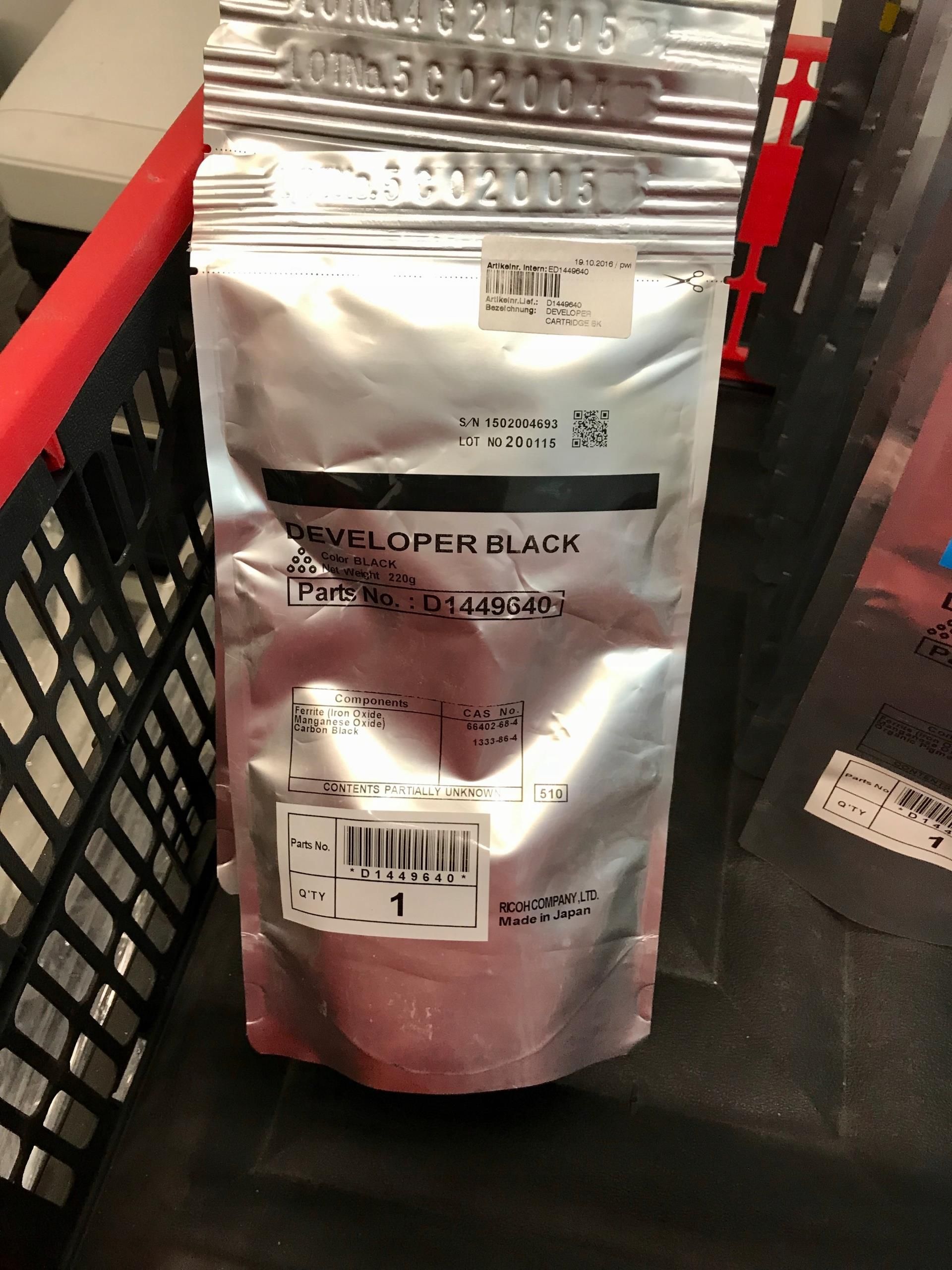 Ricoh Developer Black - MPC3502 MPC4502 (D1449640) - Opinie i ceny na ...