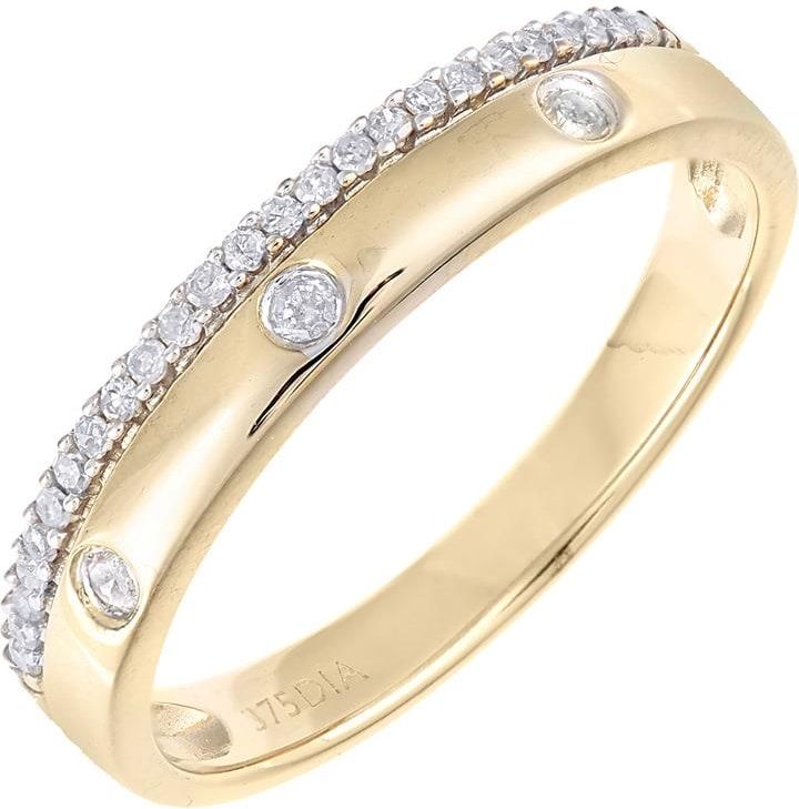 Revoni Złoty pierścionek z diamentami 33711694-1632205 - Ceny i opinie ...