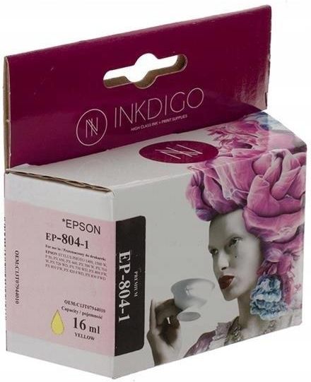 Tusz Inkdigo do Epson T0804 PX650 PX720WD PX700W PX710W do drukarki ...