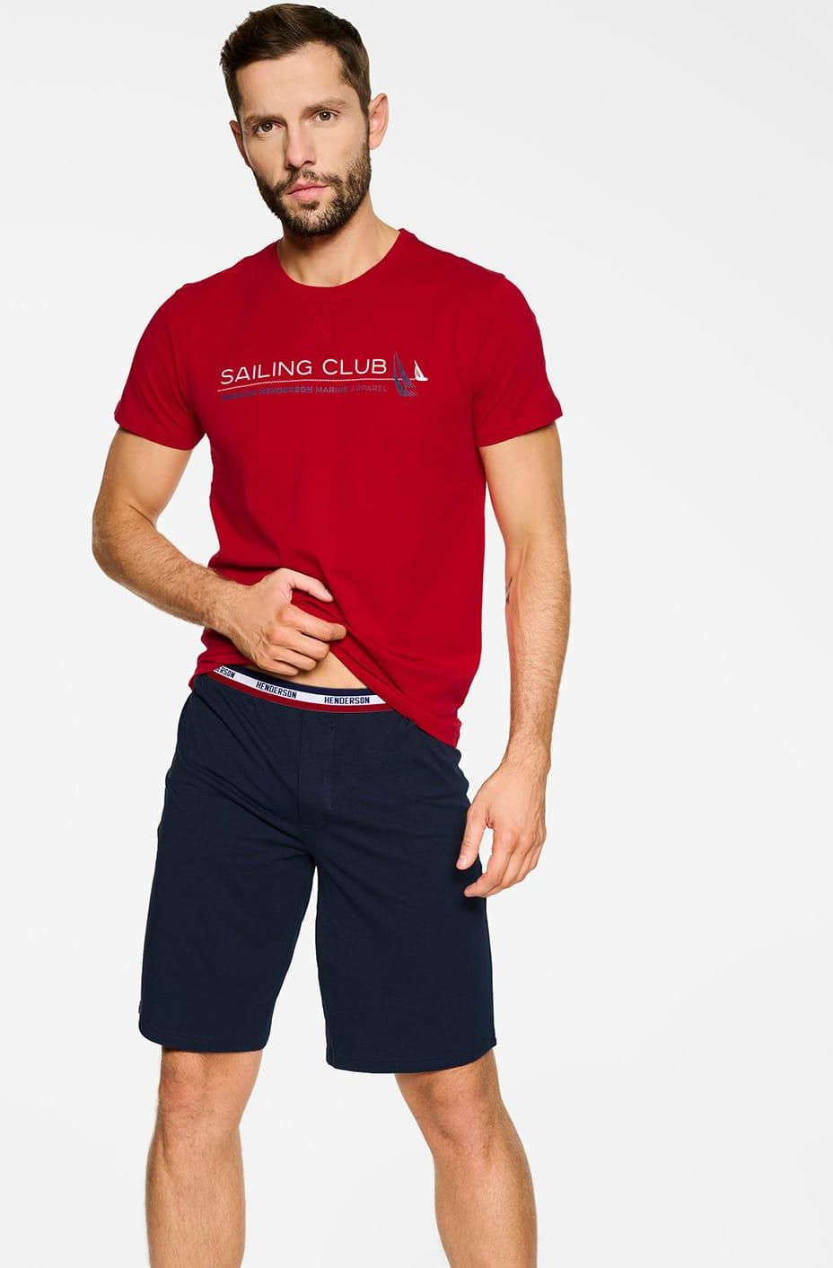 Piżama Męska Model Pacific 39739-33X Red/Navy - Ceny i opinie - Ceneo.pl