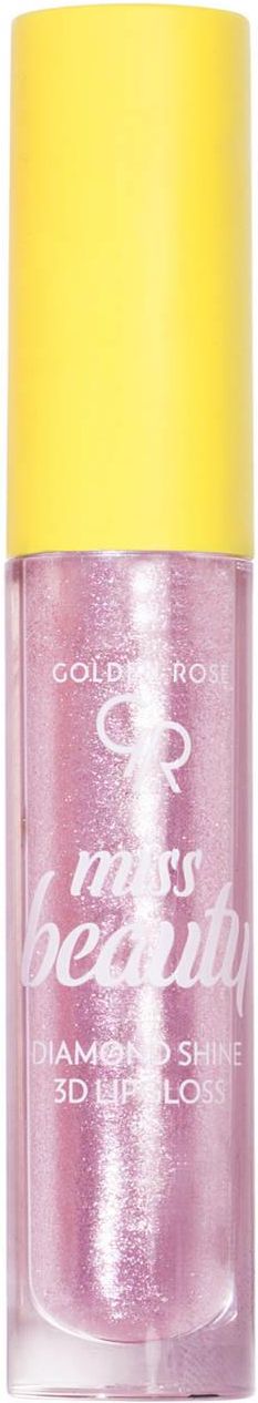 Golden Rose Miss Beauty Diamond shine 3D Lipgloss Błyszczyk do ust 01 ...