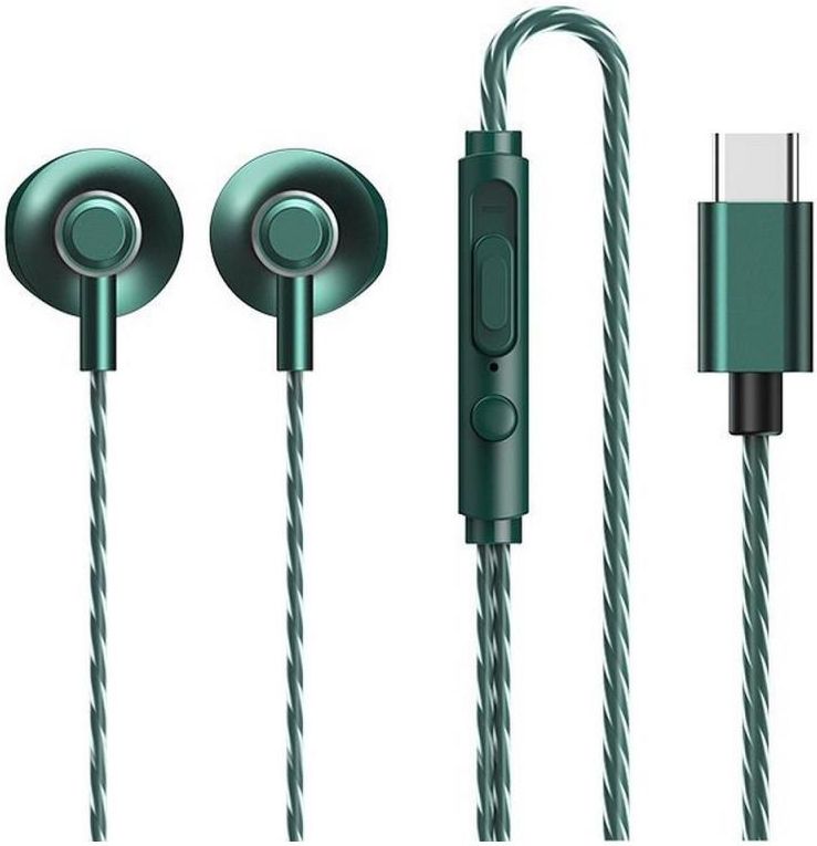 Zestaw słuchawkowy REMAX zestaw słuchawkowy / słuchawki TYP C RM-711a zielone - Opinie i ceny na ...