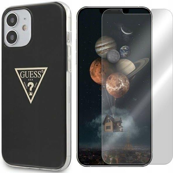 Etui Do Iphone 12 Mini Guess Metallic Case + Szkło - Etui na telefon ...