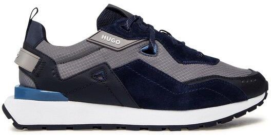 Hugo Sneakersy Cubite Runn 50471233 10227603 01 Szary - Ceny i opinie ...
