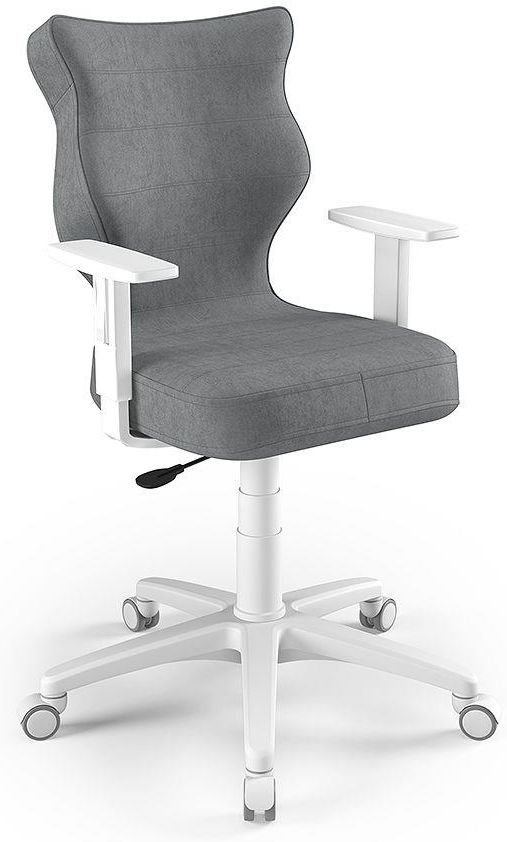 Entelo Krzesło biurowe Duo WH Antara szare - Opinie i atrakcyjne ceny ...