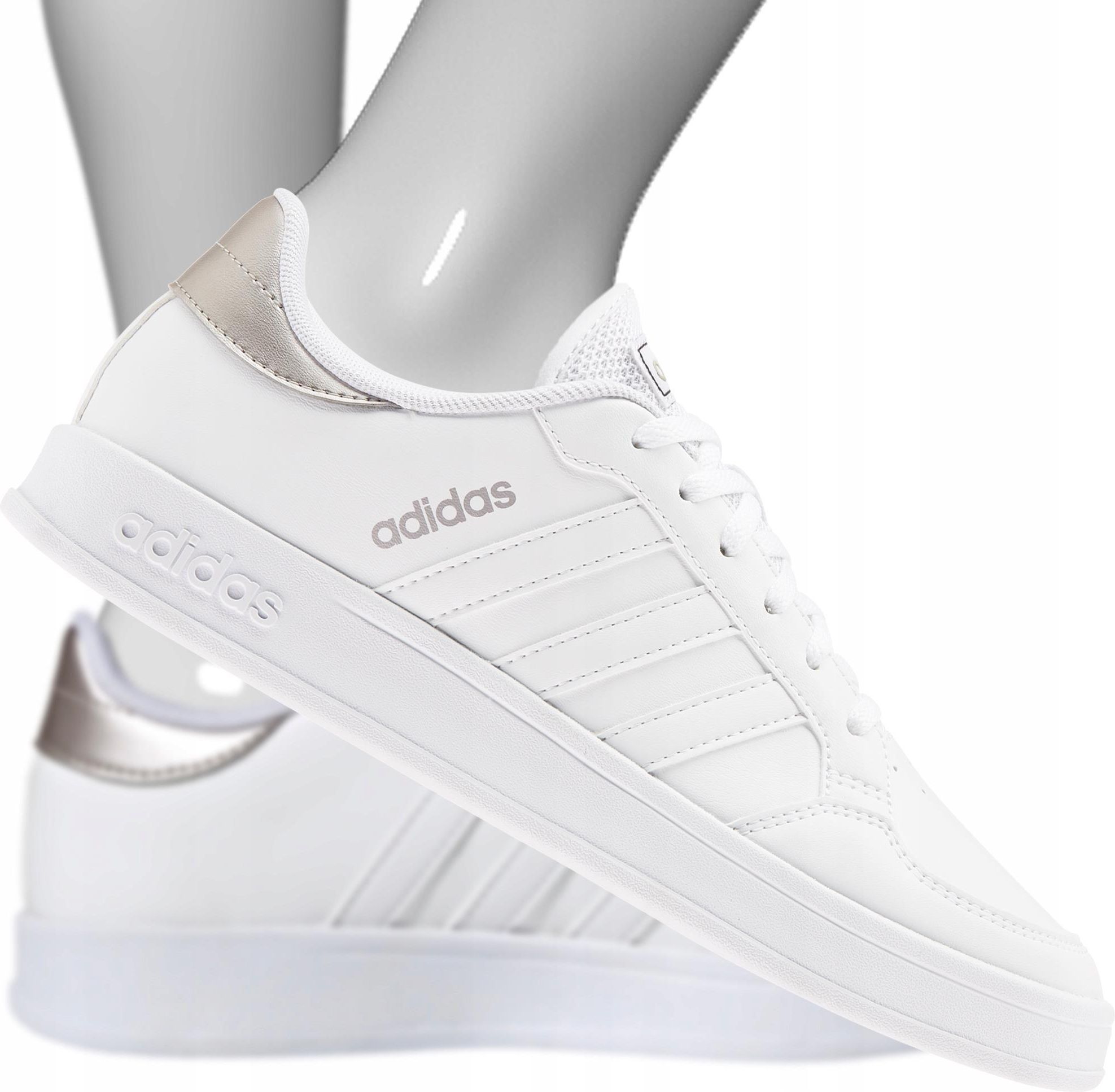 Buty Białe Damskie Adidas Breaknet FZ2467 40 - Ceny i opinie - Ceneo.pl