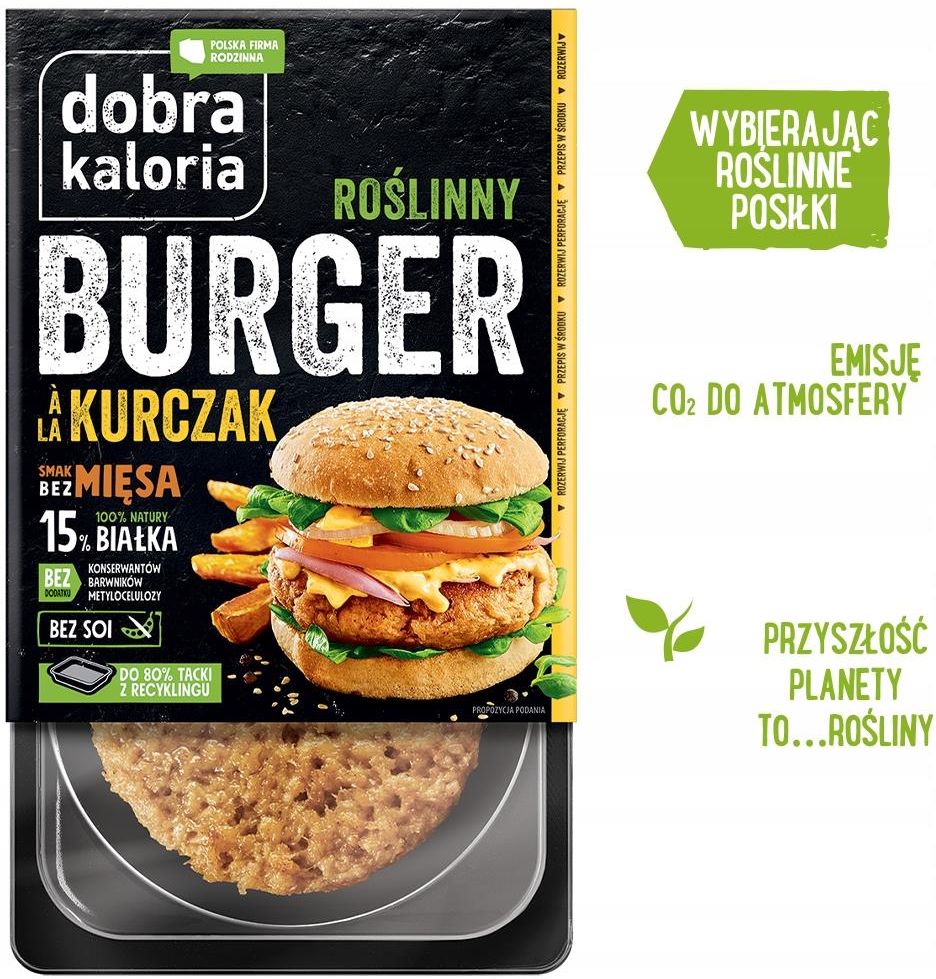 Kubara Roślinny Burger ALa Kurczak 170g - Ceny i opinie - Ceneo.pl