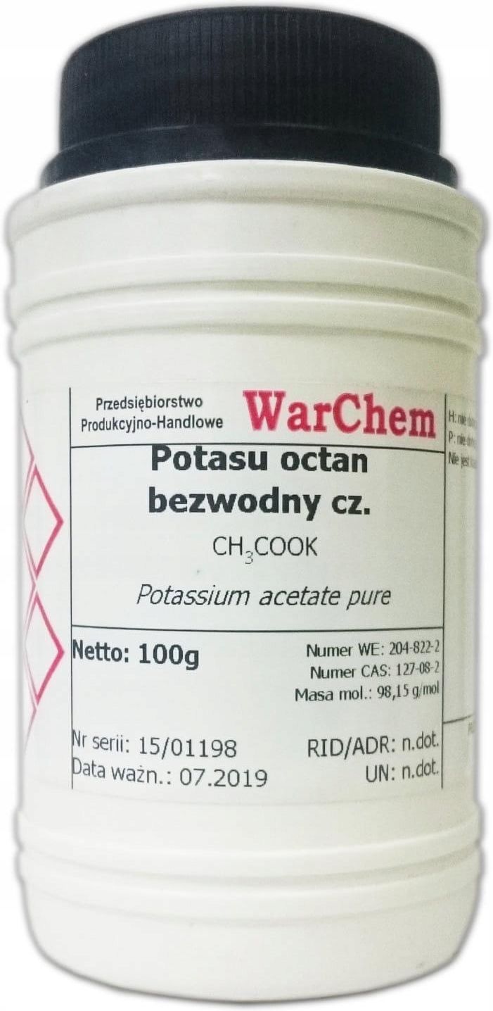 Octan Potasu - 100g Warchem [51894] - ceny i opinie - Ceneo.pl
