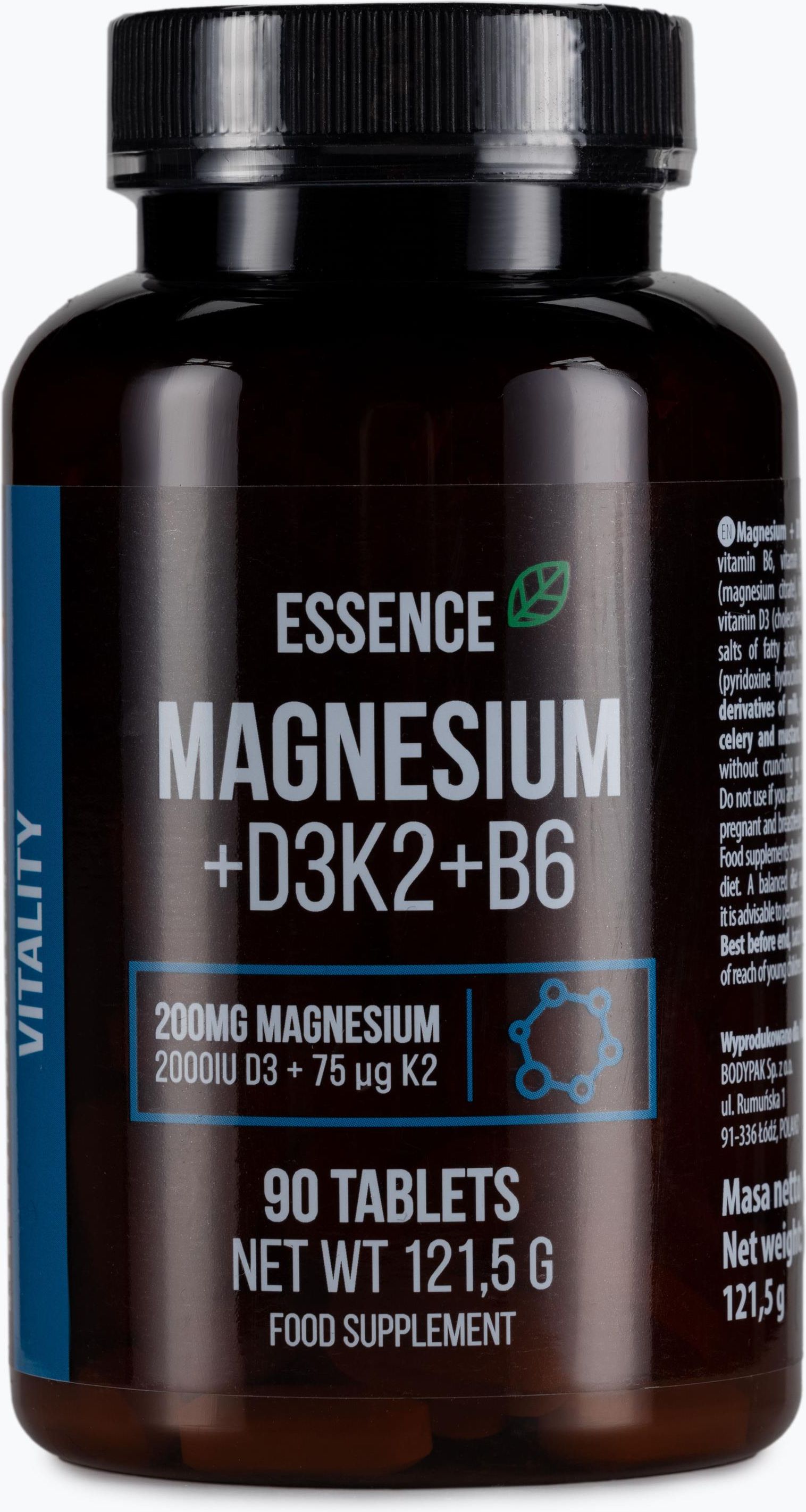 Essence Magnesium + D3K2 B6 93 Tabl. - Ceny i opinie - Ceneo.pl