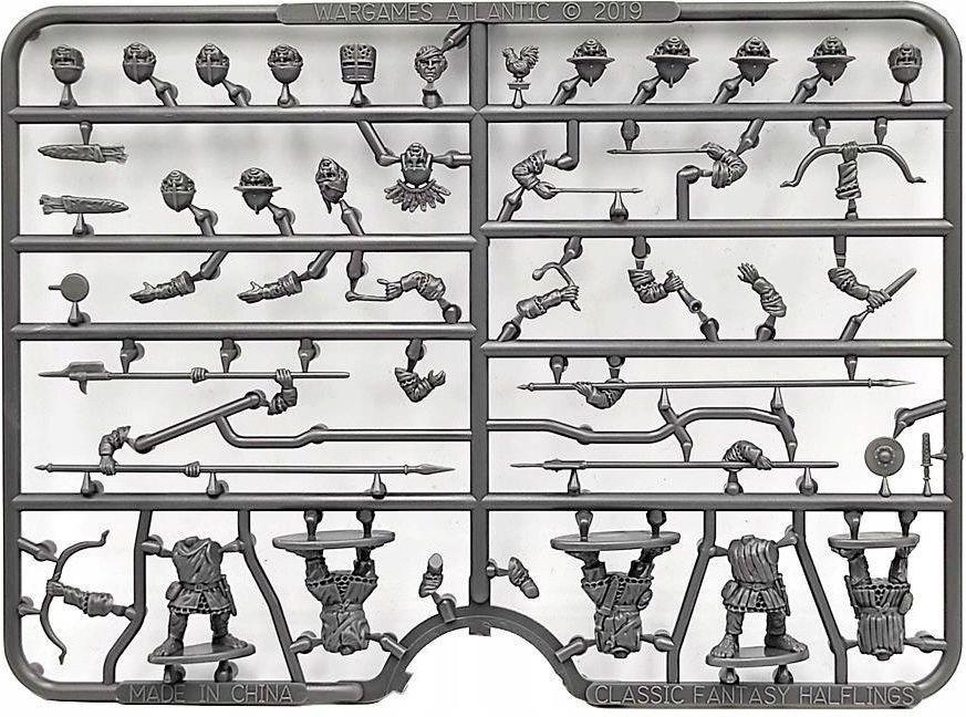 Wargames Atlantic WAACF002 Halfling Militia 28mm - Ceny i opinie - Ceneo.pl