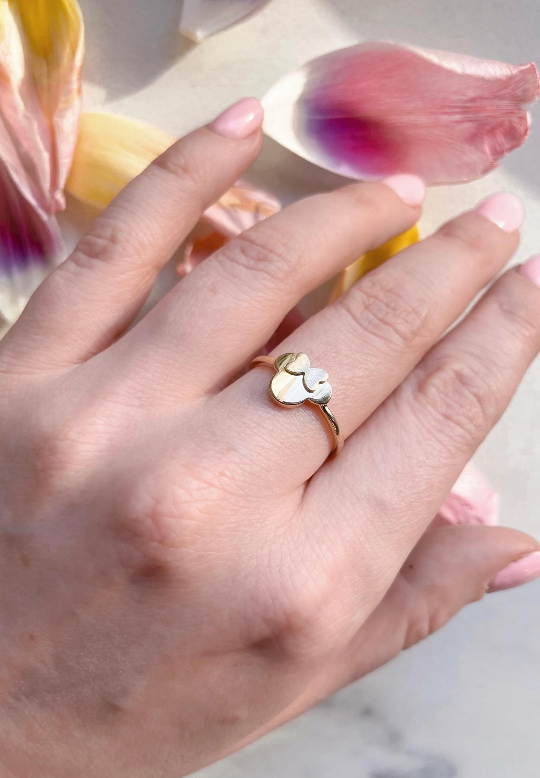 GOLDMARK ZŁOTY PIERŚCIONEK MYSZKA MINNIE 585 - Ceny i opinie - Ceneo.pl