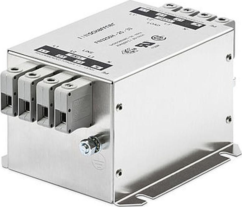 Schaffner Filtr 3-Fazowy Z Przewodem Neutralnym 520Vac 80A Fn3256H ...