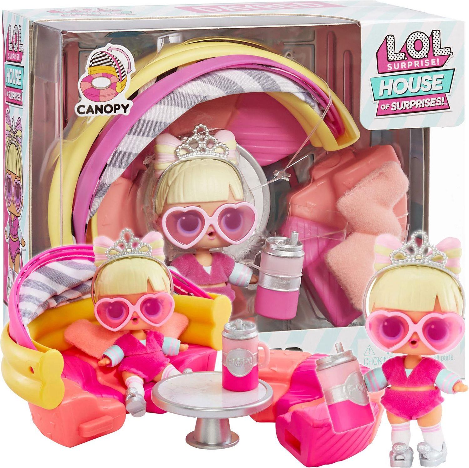 Lalka LOL Surprise House Of Surprises Daybed Suite Princess 580225 ...