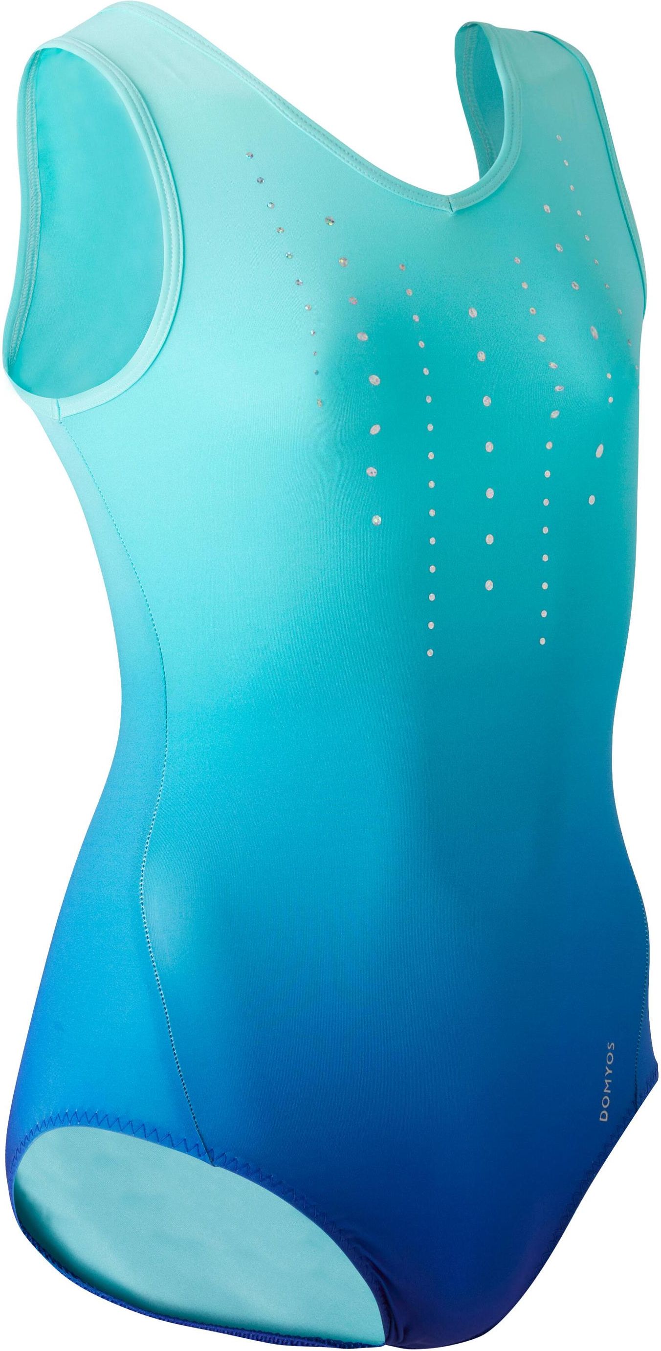 Domyos Kostium Do Gimnastyki Sportowej Damski Domyos Niebieski ...