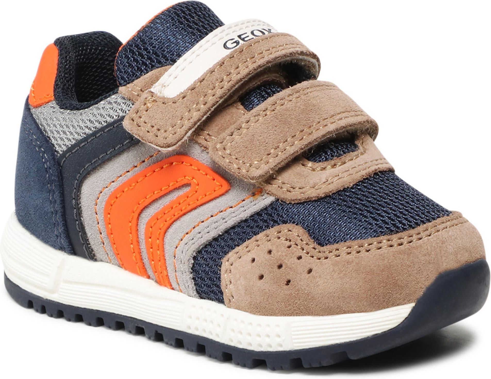 Sneakersy GEOX - B Alben B. D B043CD 022FU C5JF4 M Cookie/Navy - Ceny i opinie - Ceneo.pl