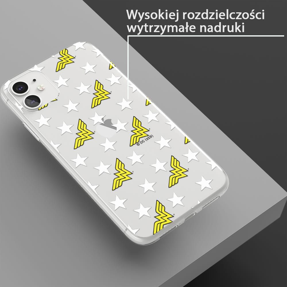 Etui Wonder Woman 007 DC Nadruk częściowy Przeźroczysty Producent ...