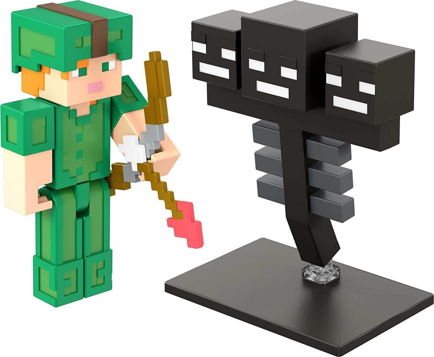 Mattel Minecraft Figurka Wither Vs Alex HDV38 - Ceny i opinie - Ceneo.pl
