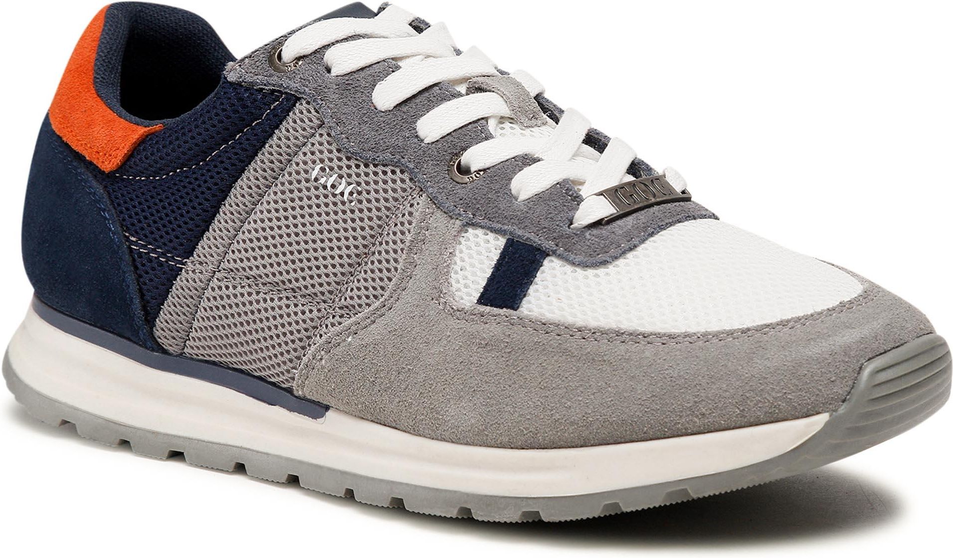 Sneakersy GOE - JJ1N4003 Grey/White/Navy - Ceny i opinie - Ceneo.pl
