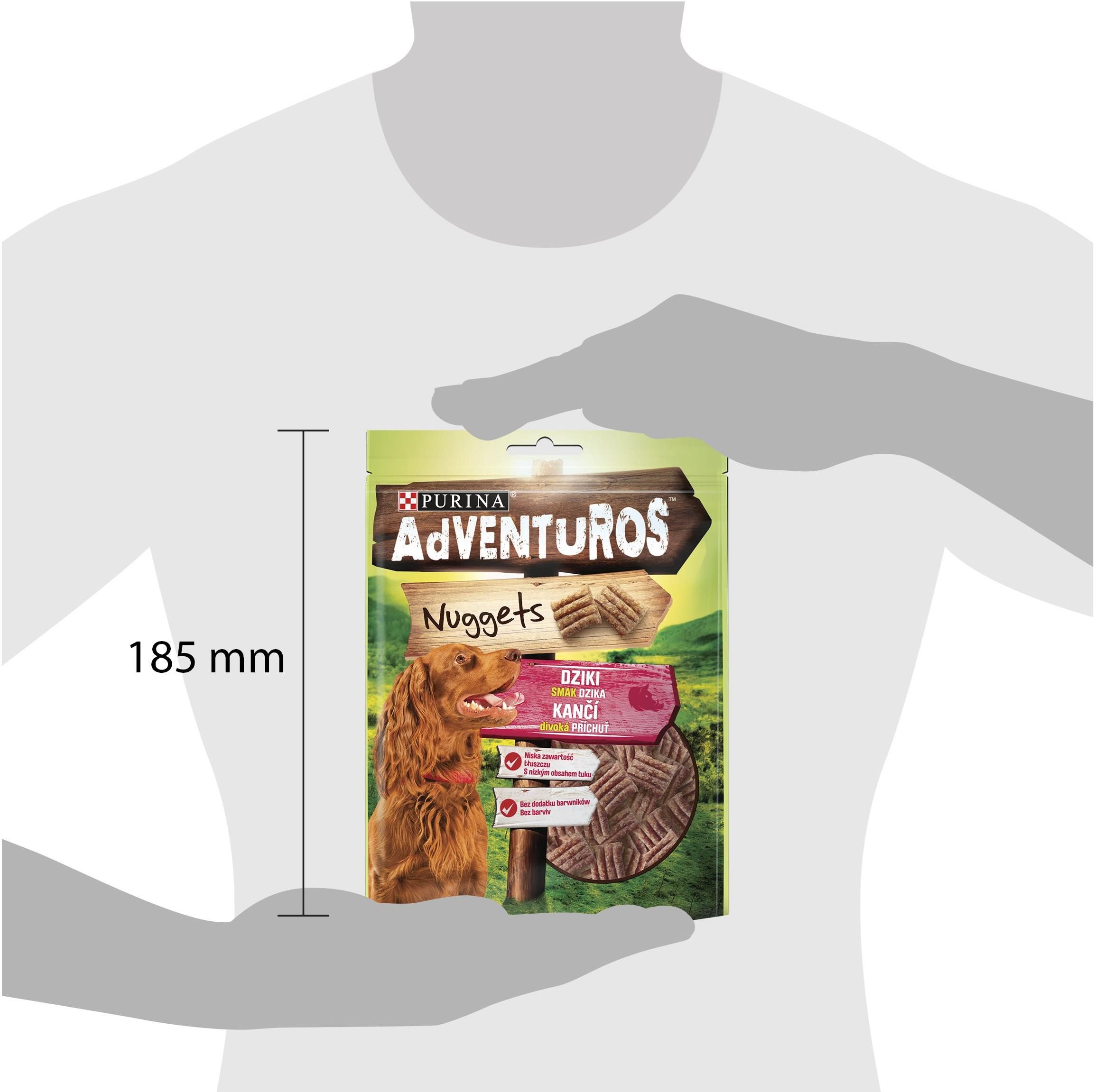 Karma Adventuros Nuggets Dziki Smak Dzika 4X300G - Ceny i opinie - Ceneo.pl