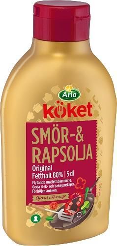 Arla Koket Smor & Rapsolja Masło 80%, Z Olejem Rzepakowym 500ml - Ceny ...