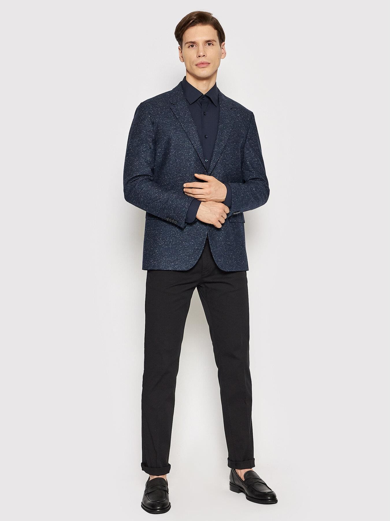 Boss Koszula H-Hank-Kent-C1-214 50469345 Granatowy Slim Fit - Ceny i ...