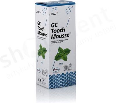 Gc Pasta Tooth Mousse 35 ml Mięta - Opinie i ceny na Ceneo.pl