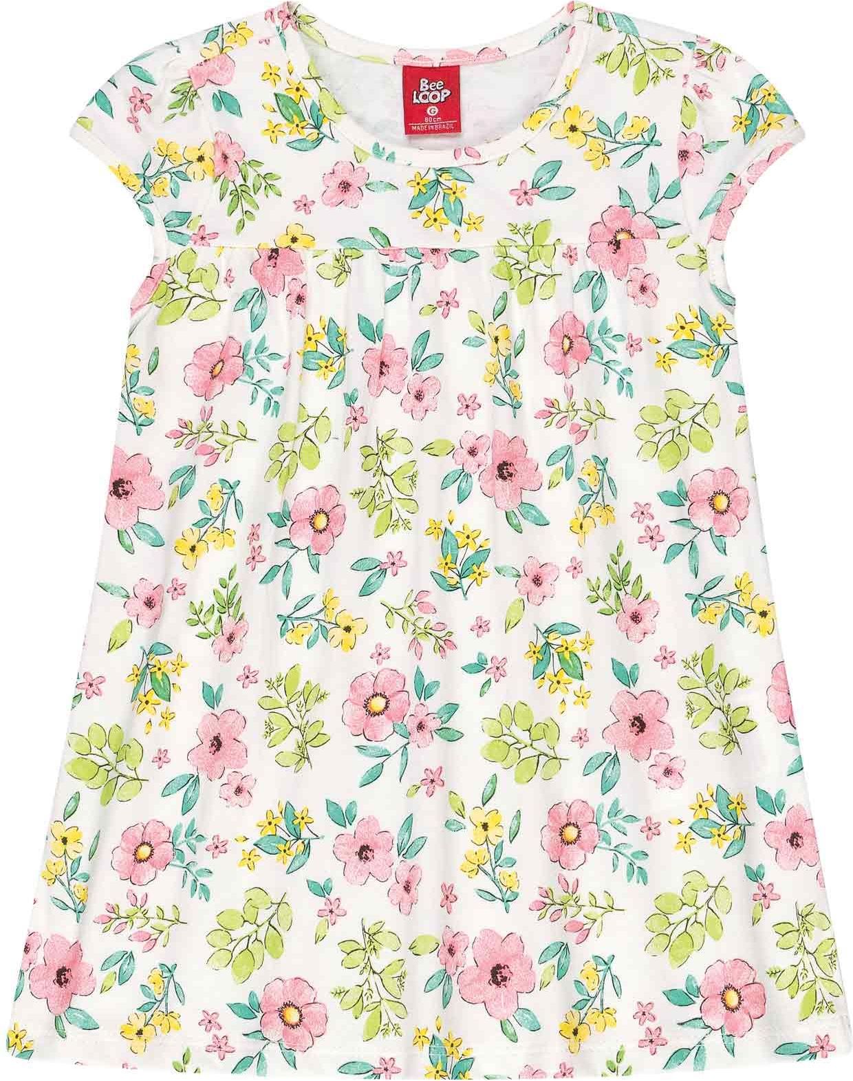 Dziewczęca sukienka w kwiatki, Bee Loop BEE LOOP - Ceny i opinie - Ceneo.pl