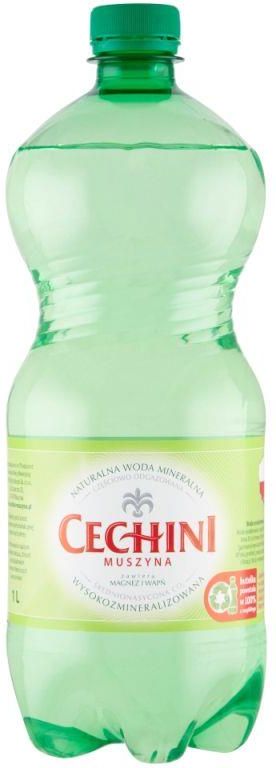 Cechini Muszyna Woda Średnionasycona Gazowana 1000ml - Ceny i opinie ...