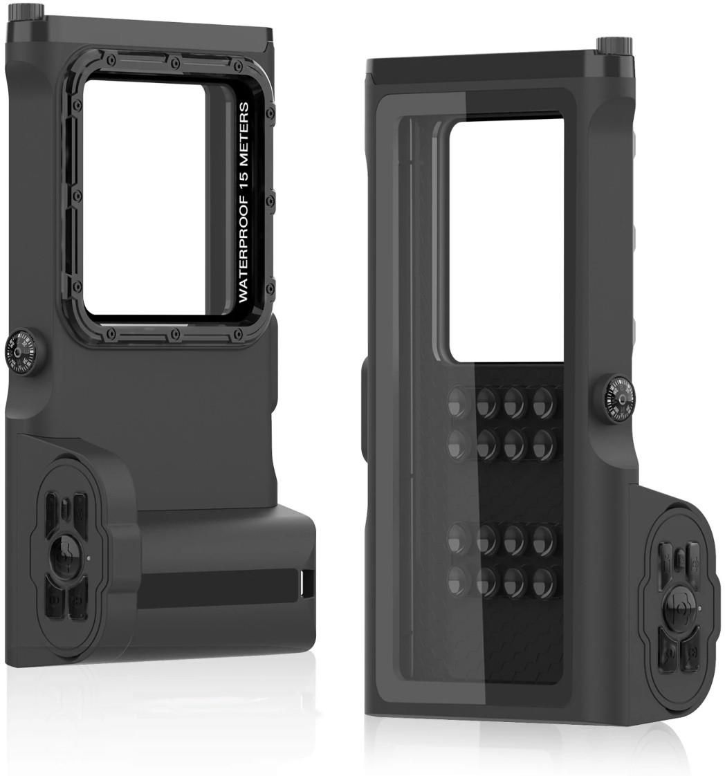 ETUI SHELLBOX WATERPROOF GEN.3 CASE TO DEPTH 15M WITH BLUETOOTH BLACK ...