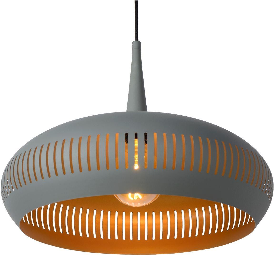 LUCIDE - LAMPA WISZĄCA RAYCO E27 - SZARY - 30492/45/36 304924536 ...