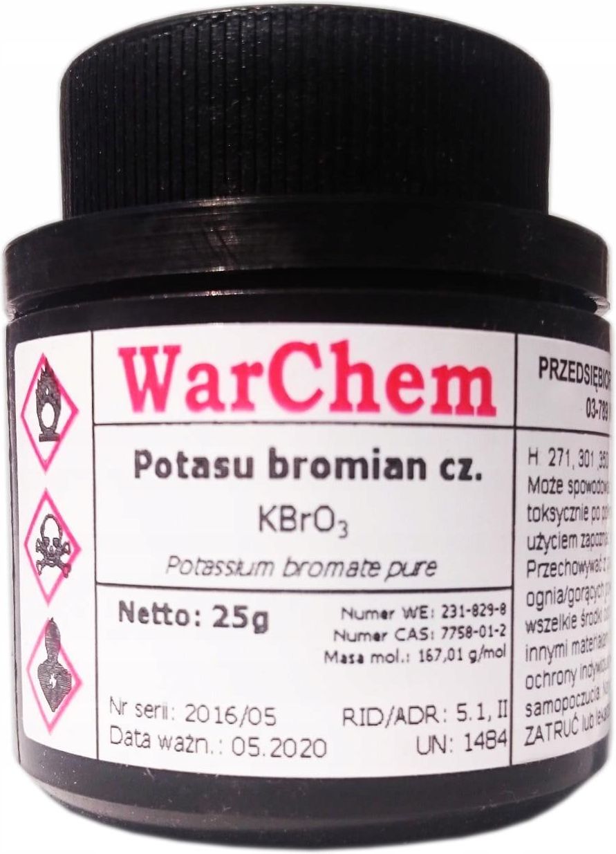 Bromian Potasu - czysty - 25g - ceny i opinie - Ceneo.pl