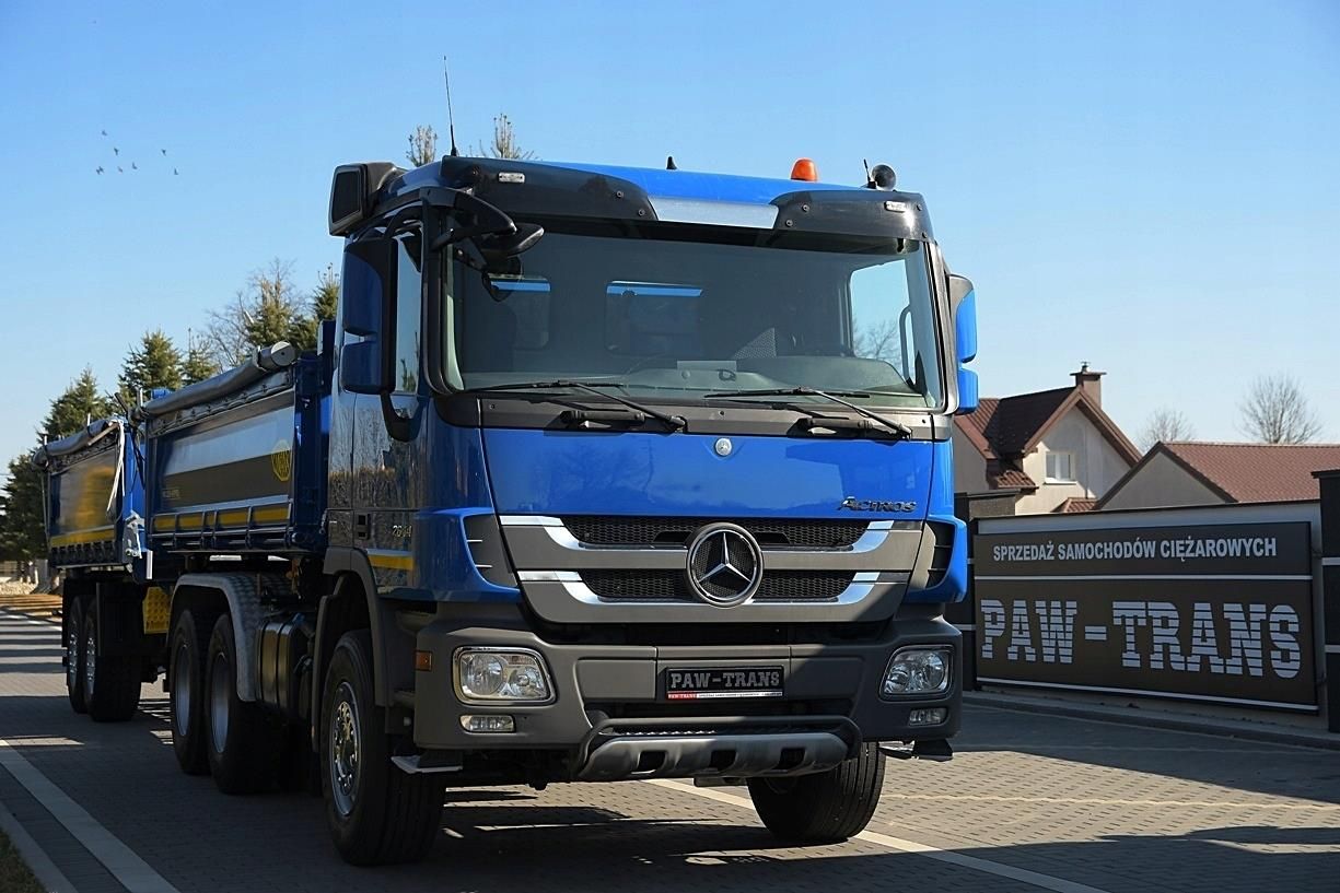 MERC ACTROS 2644_ZESTAW_WYWROT 3-STRON + PRZYCZEPA - Opinie i ceny na ...