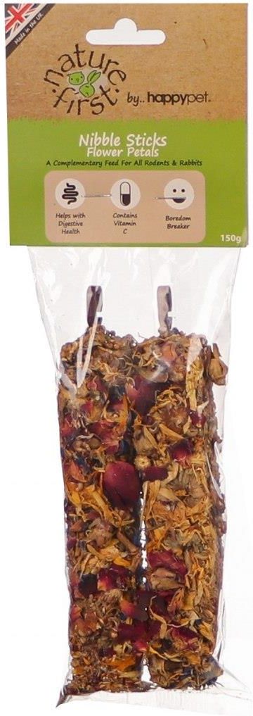 Nature First Nibble Sticks Flower Petals Patyczki Do Skubania - Ceny i ...
