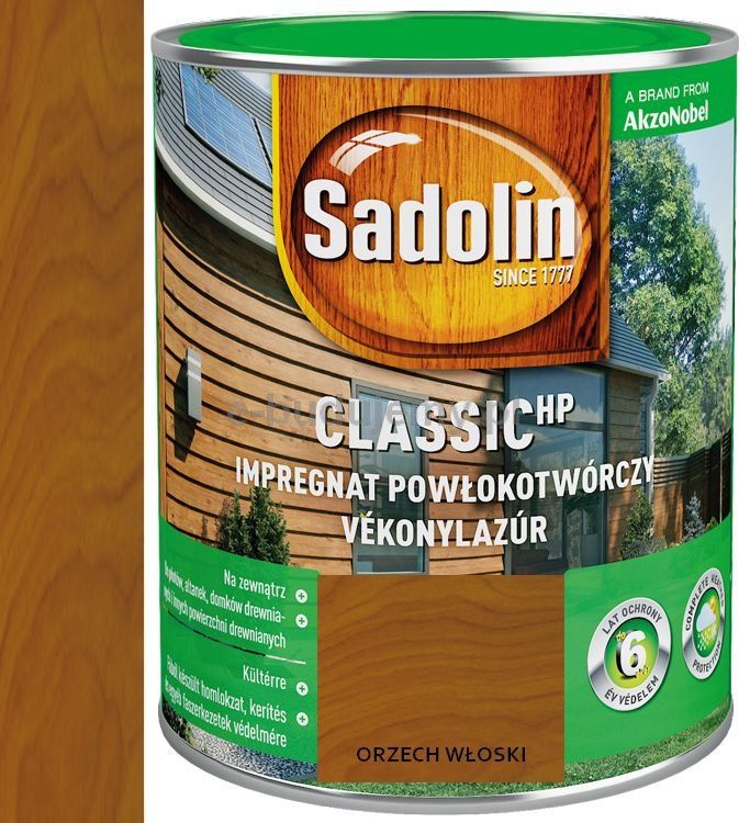 Sadolin Classic Orzech Włoski 5L - Opinie i ceny na Ceneo.pl