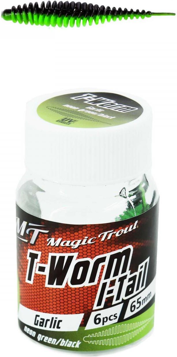 Przynęty Magic Trout T-Worm I-Tail 6,5cm 6 sztuk - Ceny i opinie - Ceneo.pl